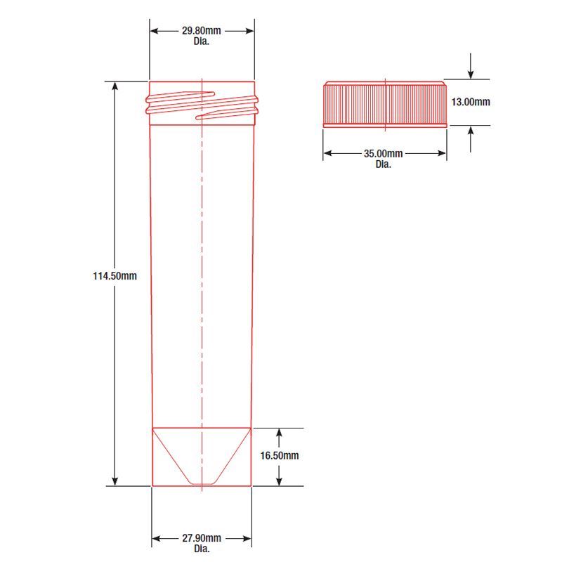 CLS 4304 G50 CENTRIFUGE TUBES 50ML SELF STANDING GLOBE DIAMOND MAX CLS 4304 G50 CENTRIFUGE TUBES 50ML SELF STANDING GLOBE DIAMOND MAX